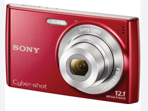 SONY CYBERSHOT CAMARA RED