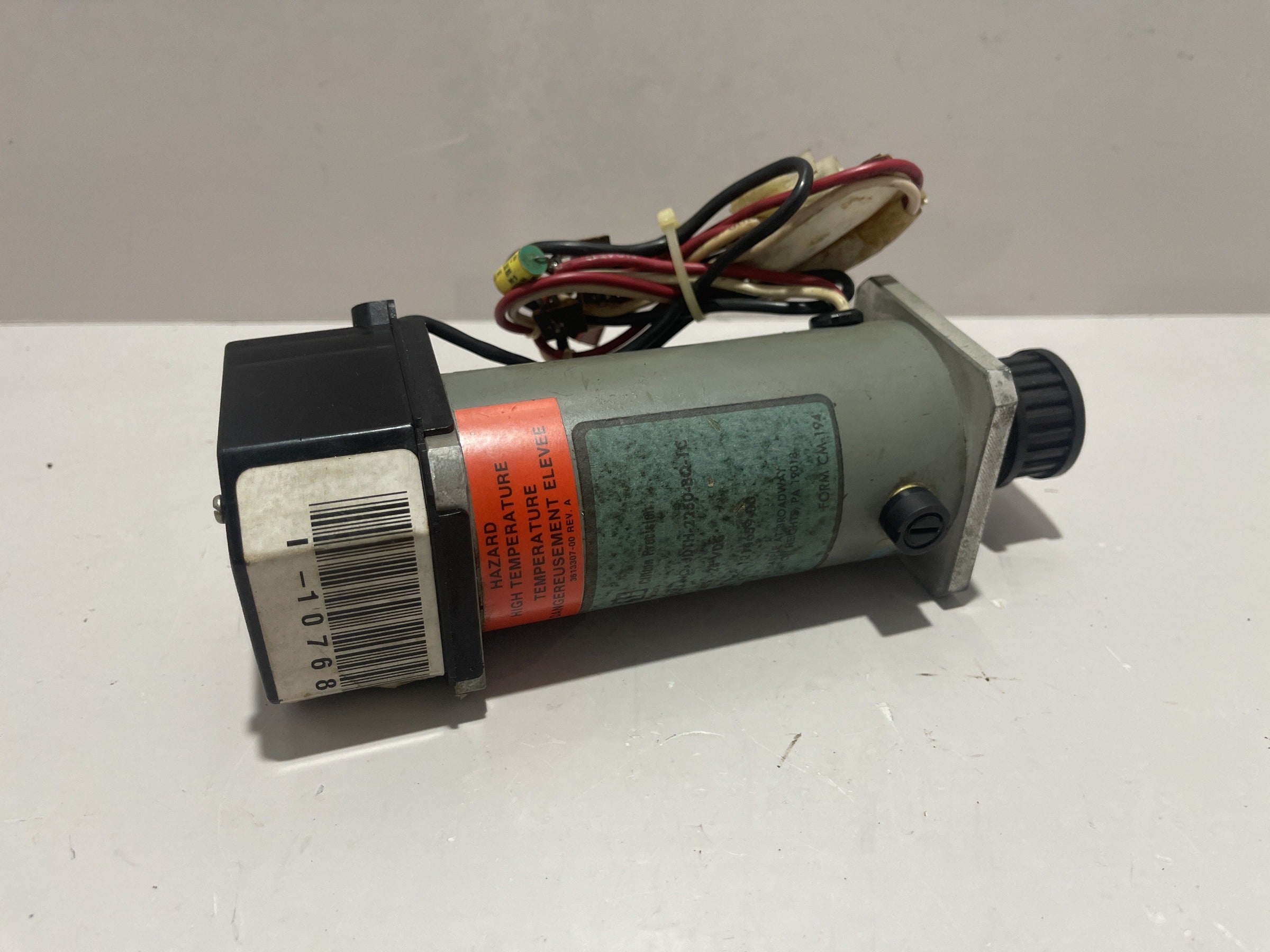 Litton DC Motor Model No. JDTH-2250-BQ-1C