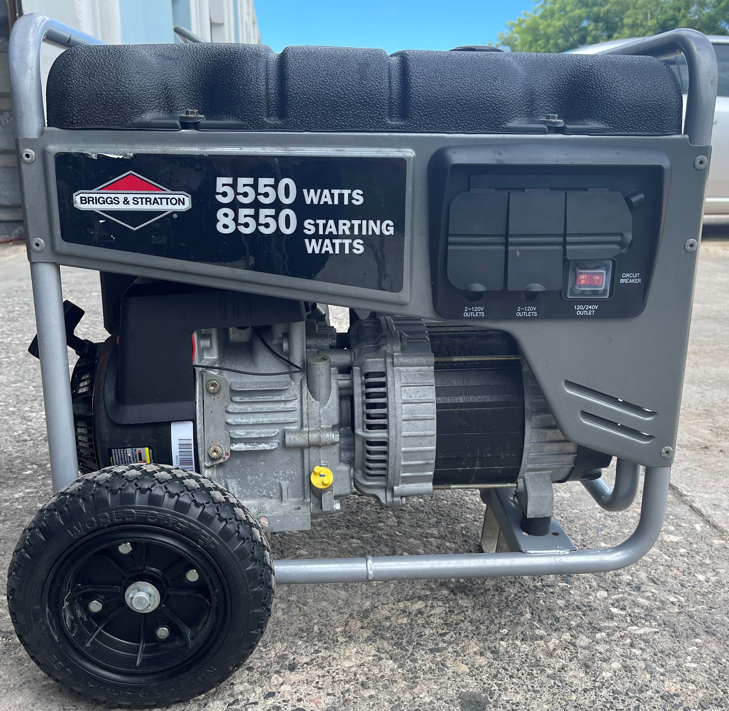 Briggs & Stratton Portable Generator Watts 8550/5550